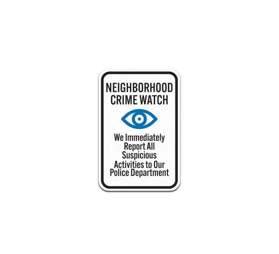 Shop for Neighborhood Crime Watch Sign | BannerBuzz