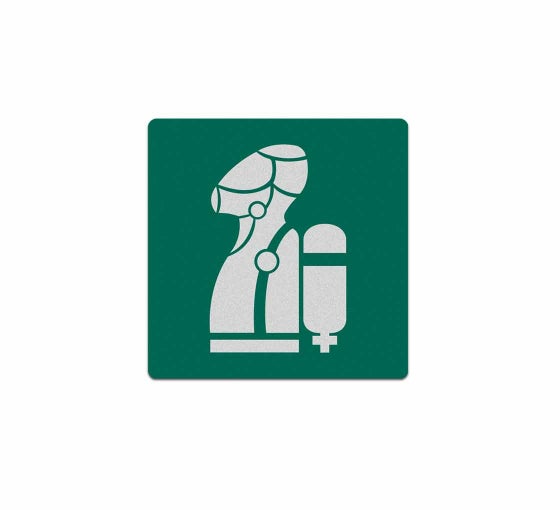NFPA Self Contained Breathing Apparatus Decal (Reflective)