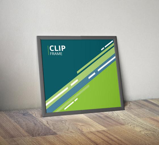 Clip Photo Frames Give a Modern Look to Walls