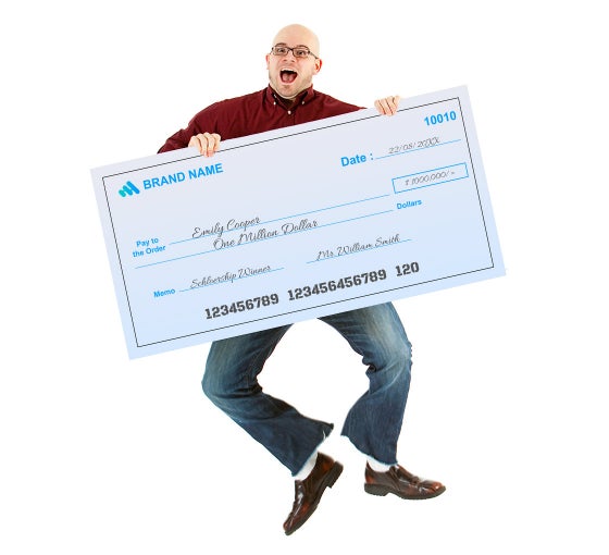 Novelty One Dollar Check
