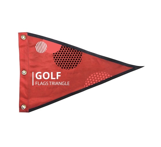 Indoors & Outdoors Golf Flags Triangle - Flags | Bannerbuzz