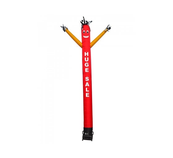 Huge Sale Inflatable Tube Man Red with Yellow Arms, Inflatable Tubes