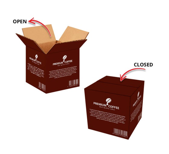 White Cardboard Box Design