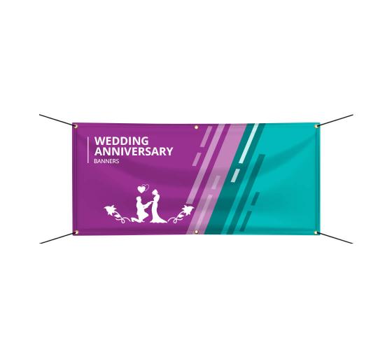 Shop Wedding Anniversary Banners BannerBuzz