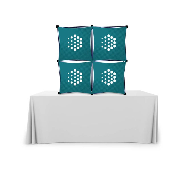 Buy 2x2 Micro GeoMetrix Table Top Displays - Get 20% OFF | BannerBuzz