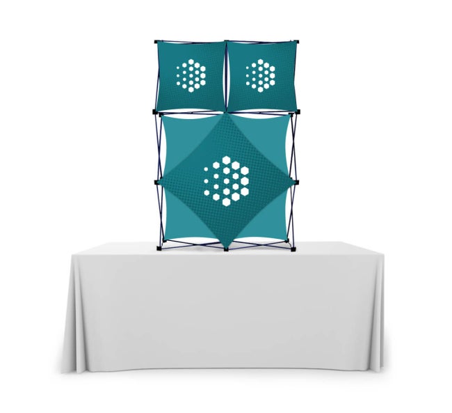 Shop 2x3 Micro GeoMetrix Table Top Display | BannerBuzz