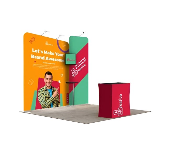 Buy 10 Ft Trade Show Booth - Design 6 |BannerBuzz