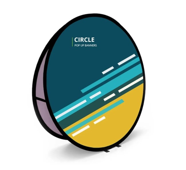 Round Pop Up Banner | Pop Up Banner Display | BannerBuzz