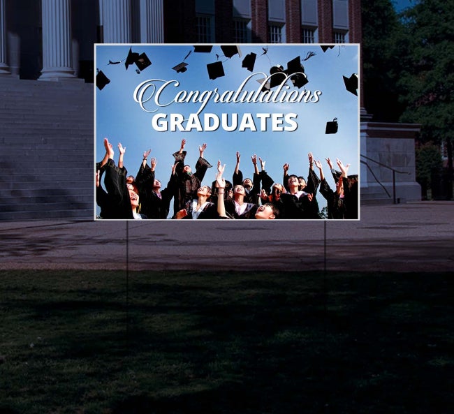 Shop Reflective Graduation Yard Signs | BannerBuzz