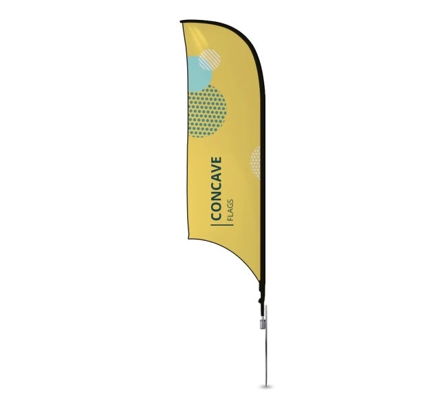 Buy Concave Flags - Advertising Flags for Sales Event | BannerBuzz