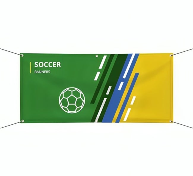 Shop for Soccer Banners at the Best prices & Save Up to 20% | BannerBuzz