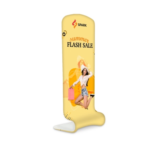 Buy Snake-B Fabric Display Stands | BannerBuzz