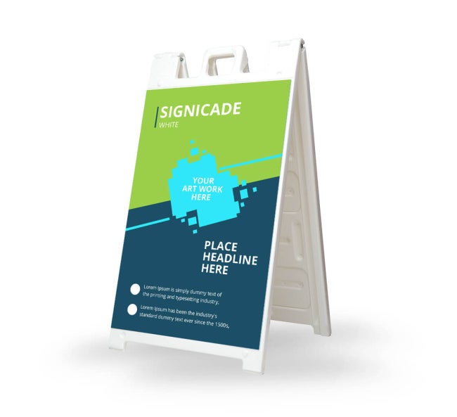 Plastic A Frames, Plastic A-Frame Sidewalk Signs | BannerBuzz