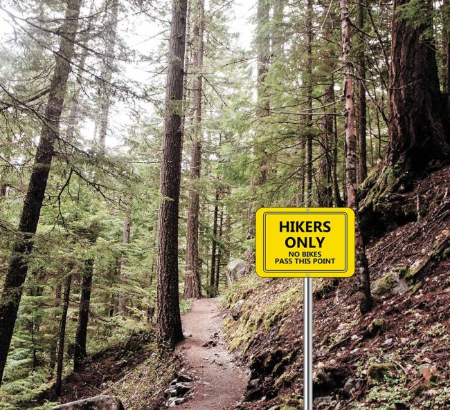 Plastic Trail Markers