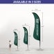 Shark Fin Flags | Advertisement Flags | BannerBuzz