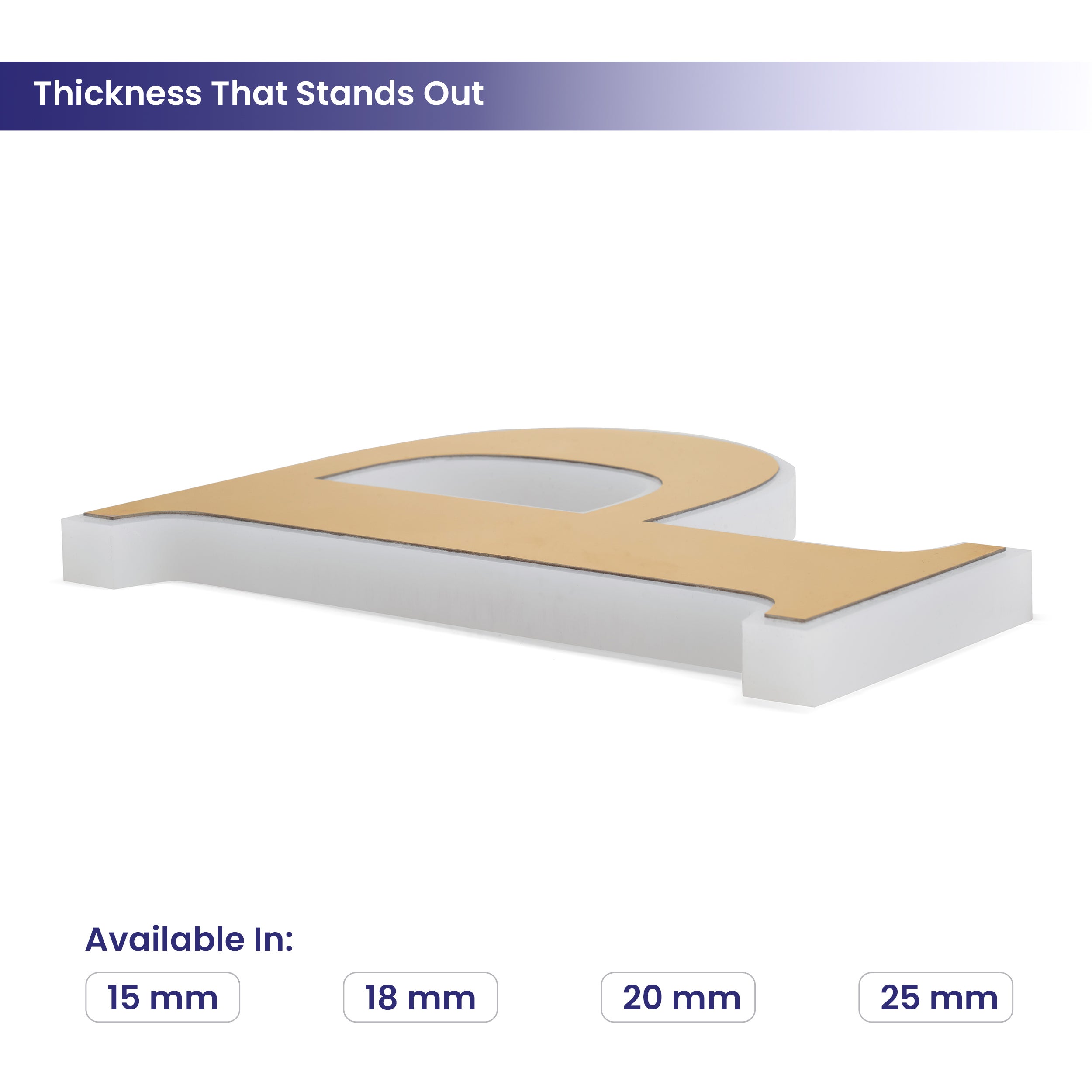 Halo Lit Acrylic Letters | BannerBuzz