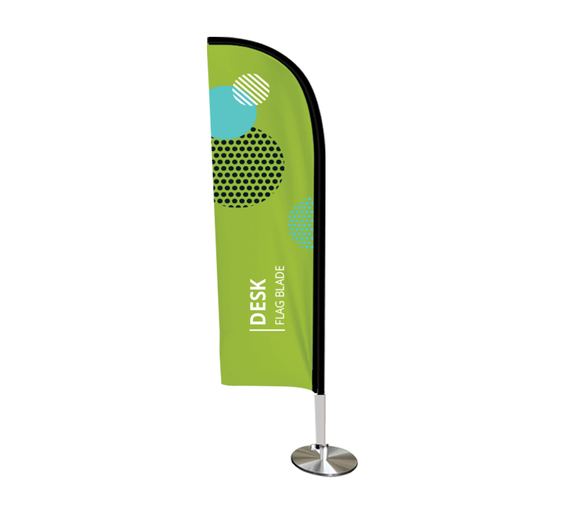 Shop for Custom Desk Flags - Small Table Flags | BannerBuzz