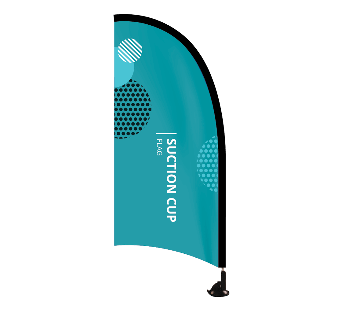 Shop for Suction Cup Flags - Blade | BannerBuzz
